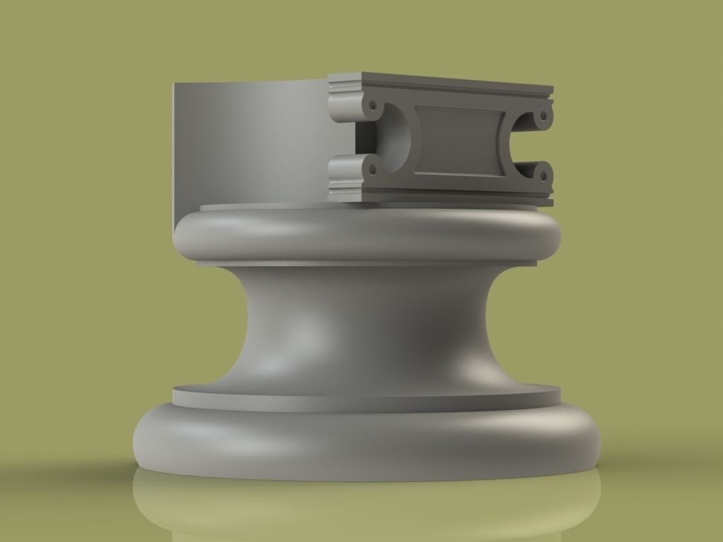 Marble Socle 05 3D model 3D printable | CGTrader