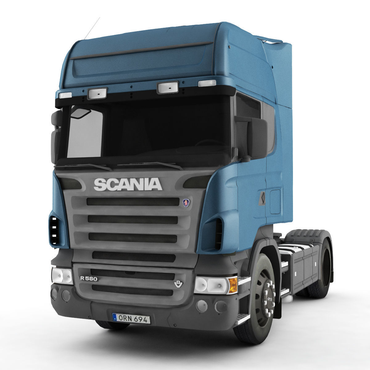 Scania R580 3D asset | CGTrader