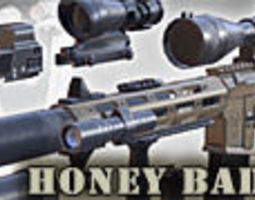 Animated Assault rifle 3D Models | CGTrader