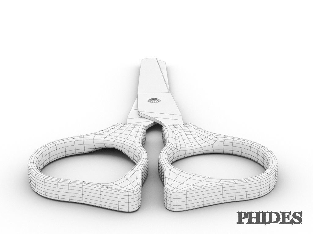 Scissors 1 phides free 3D model | CGTrader