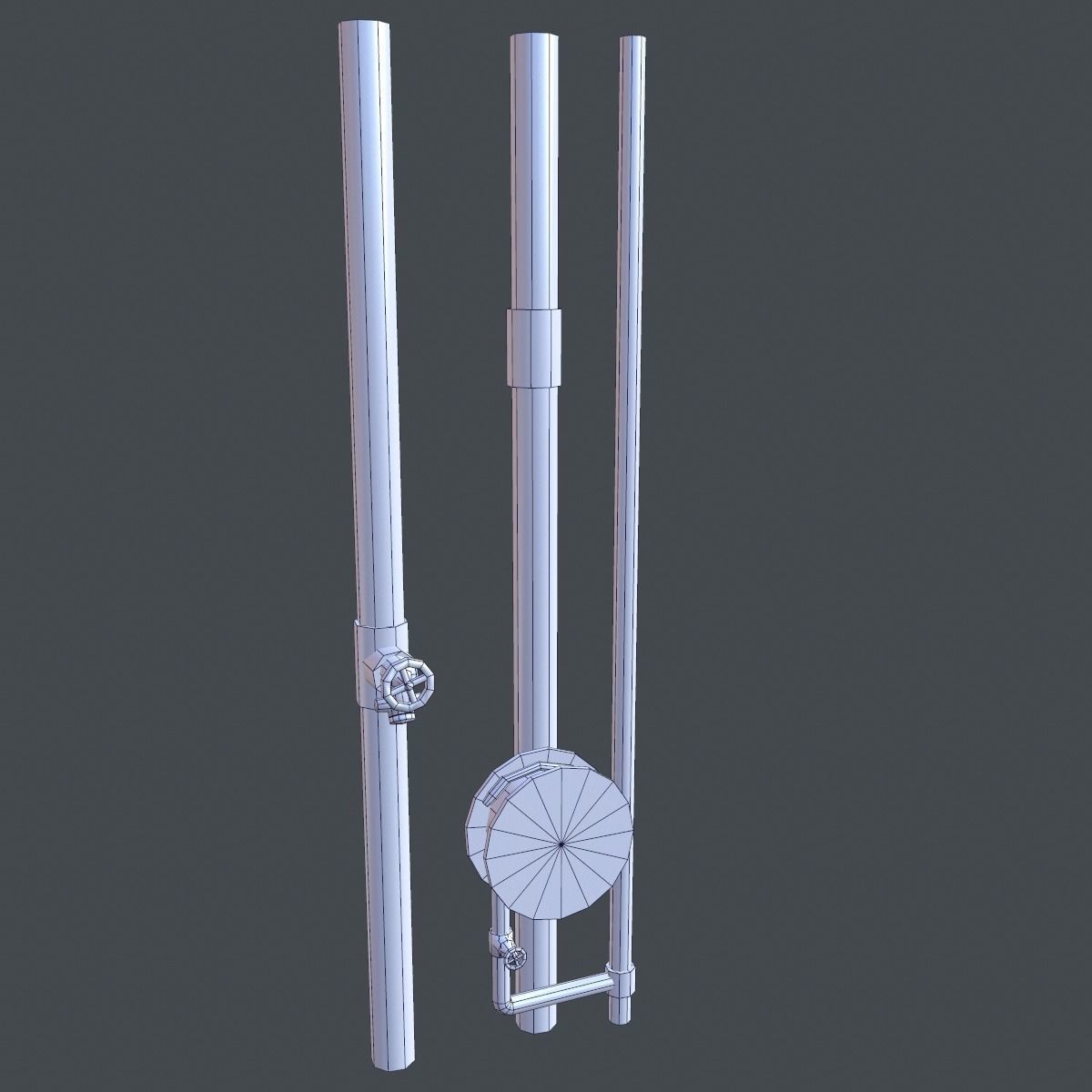 3D model Hose Reel Riser System VR / AR / low-poly | CGTrader