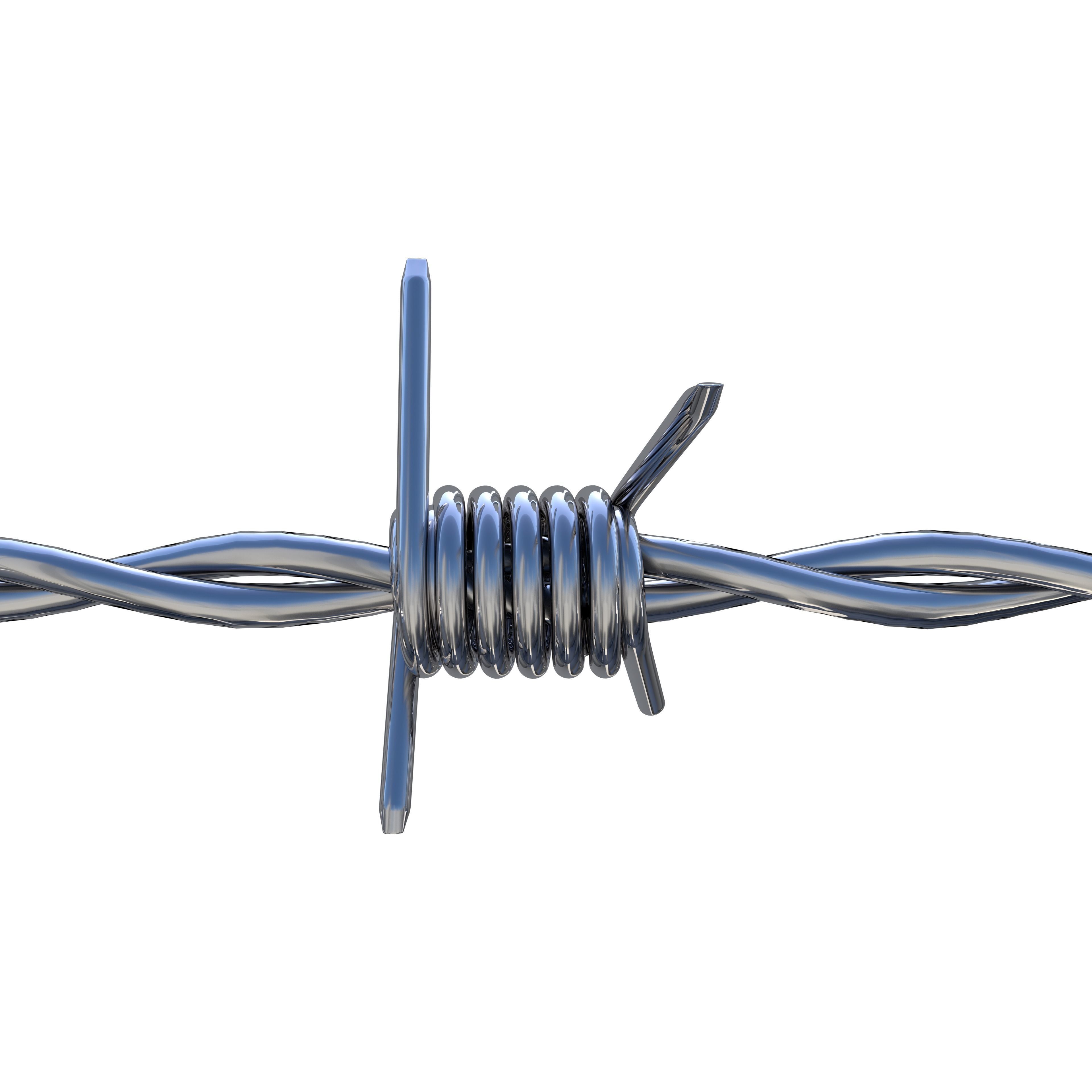 3D model Barb Wire Chrome VR / AR / low-poly | CGTrader