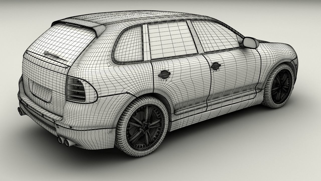 Porsche Cayenne 3D model | CGTrader