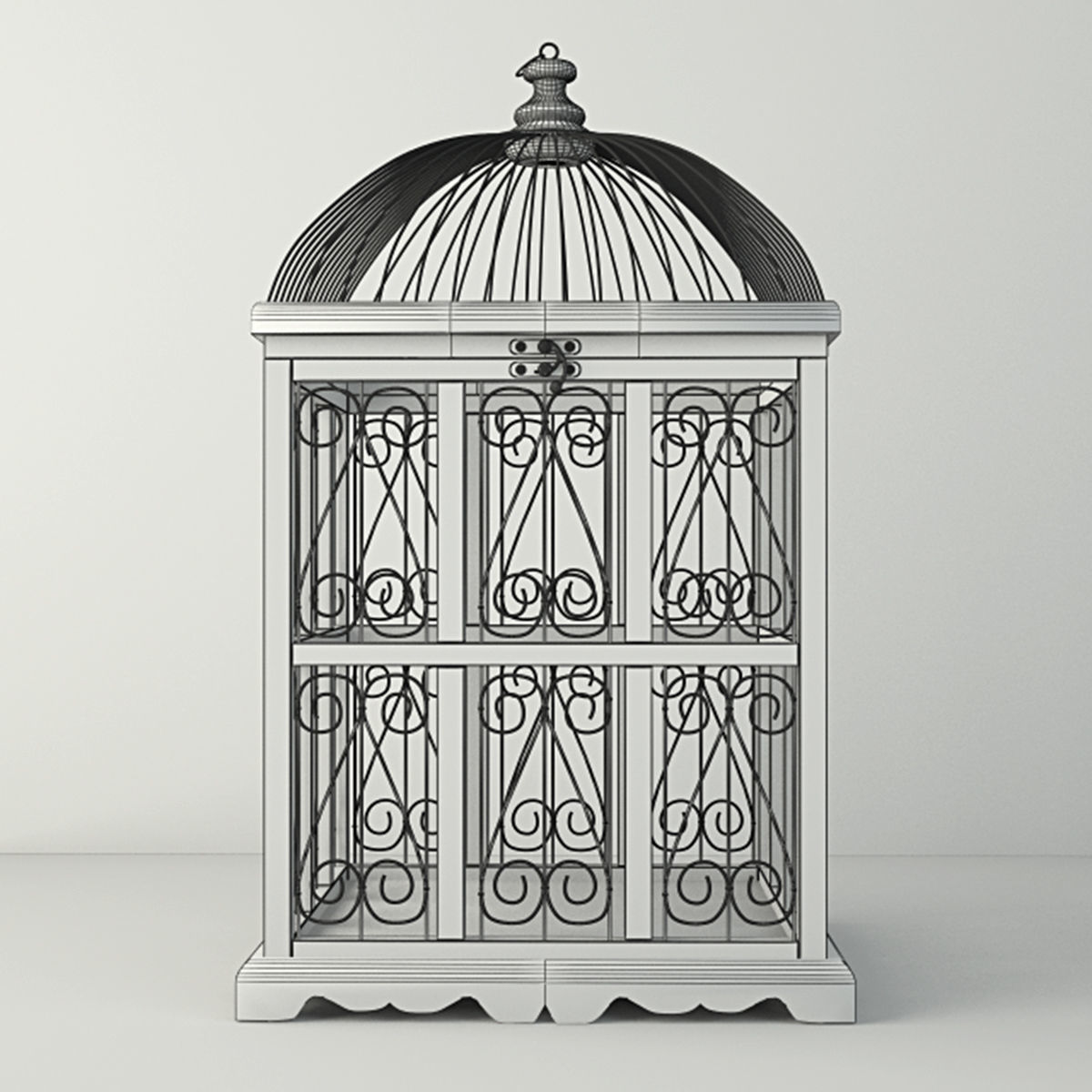 Lars Decorative Cage by ZARA HOME 3D model | CGTrader