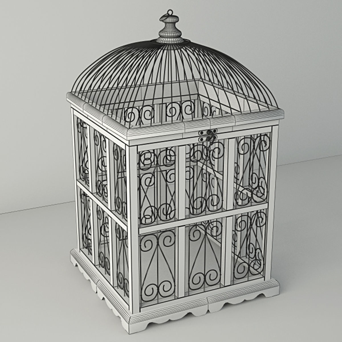 Lars Decorative Cage by ZARA HOME 3D model | CGTrader