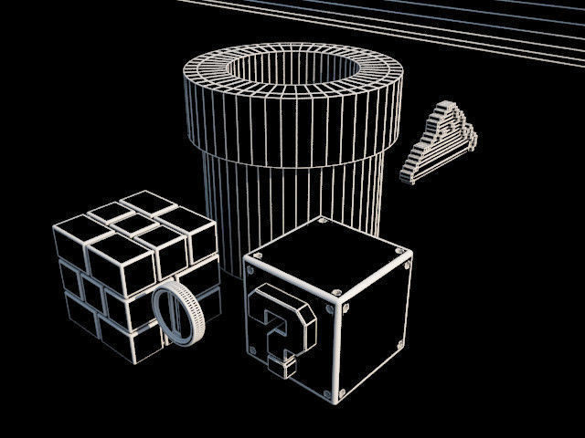Mario Bros Props 3D model | CGTrader
