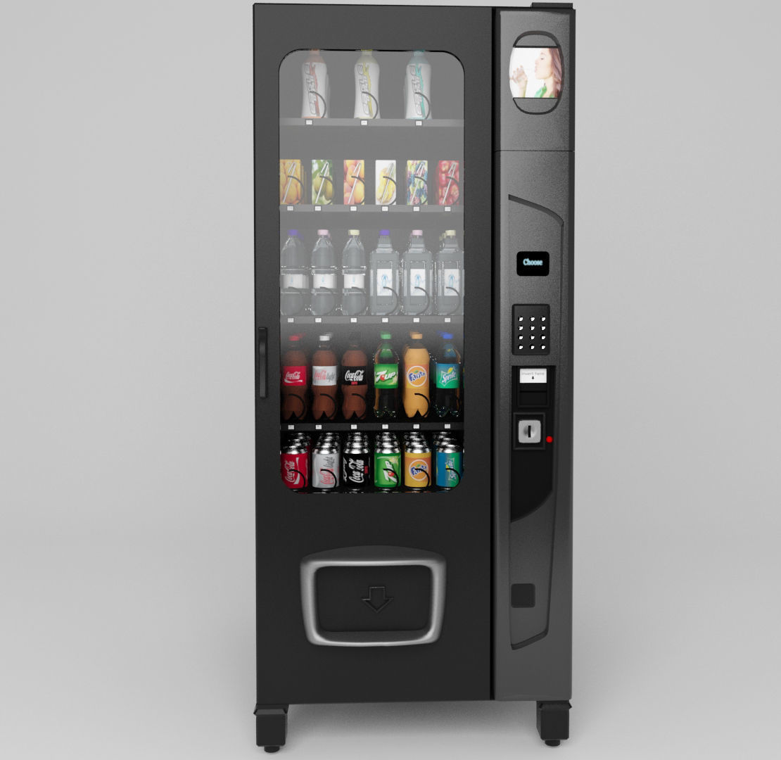Vending Machine 27 slots 3D model | CGTrader