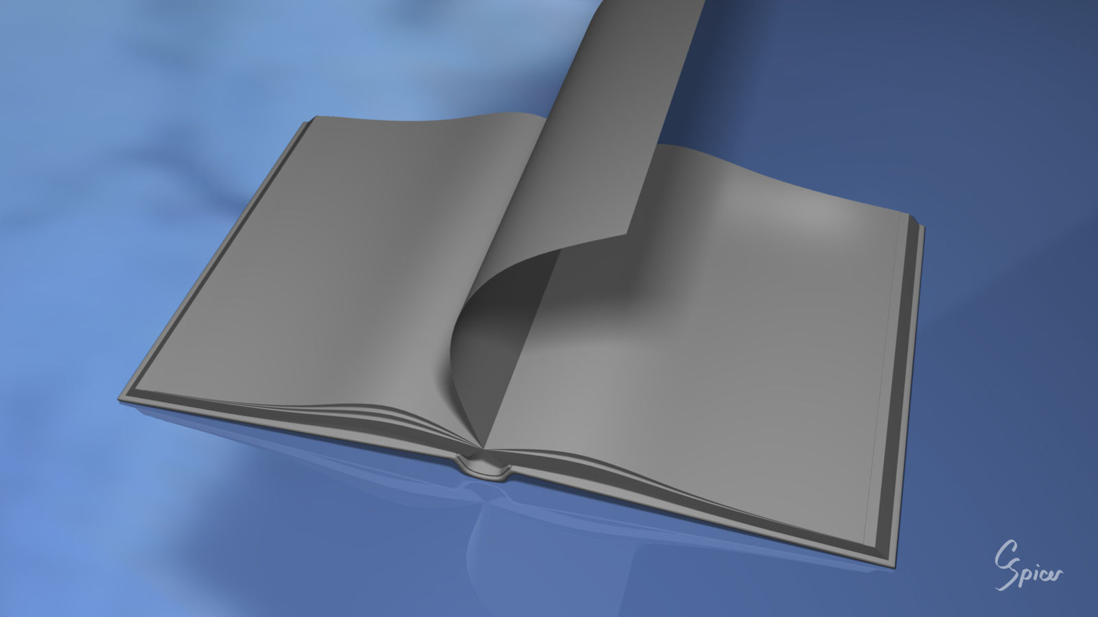 3D model Hardcover Book with Editable Text VR / AR / low-poly | CGTrader
