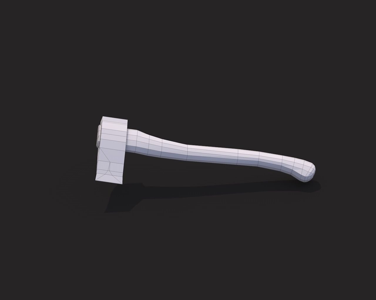 Low Poly Axe v2 free VR / AR / low-poly 3D model | CGTrader