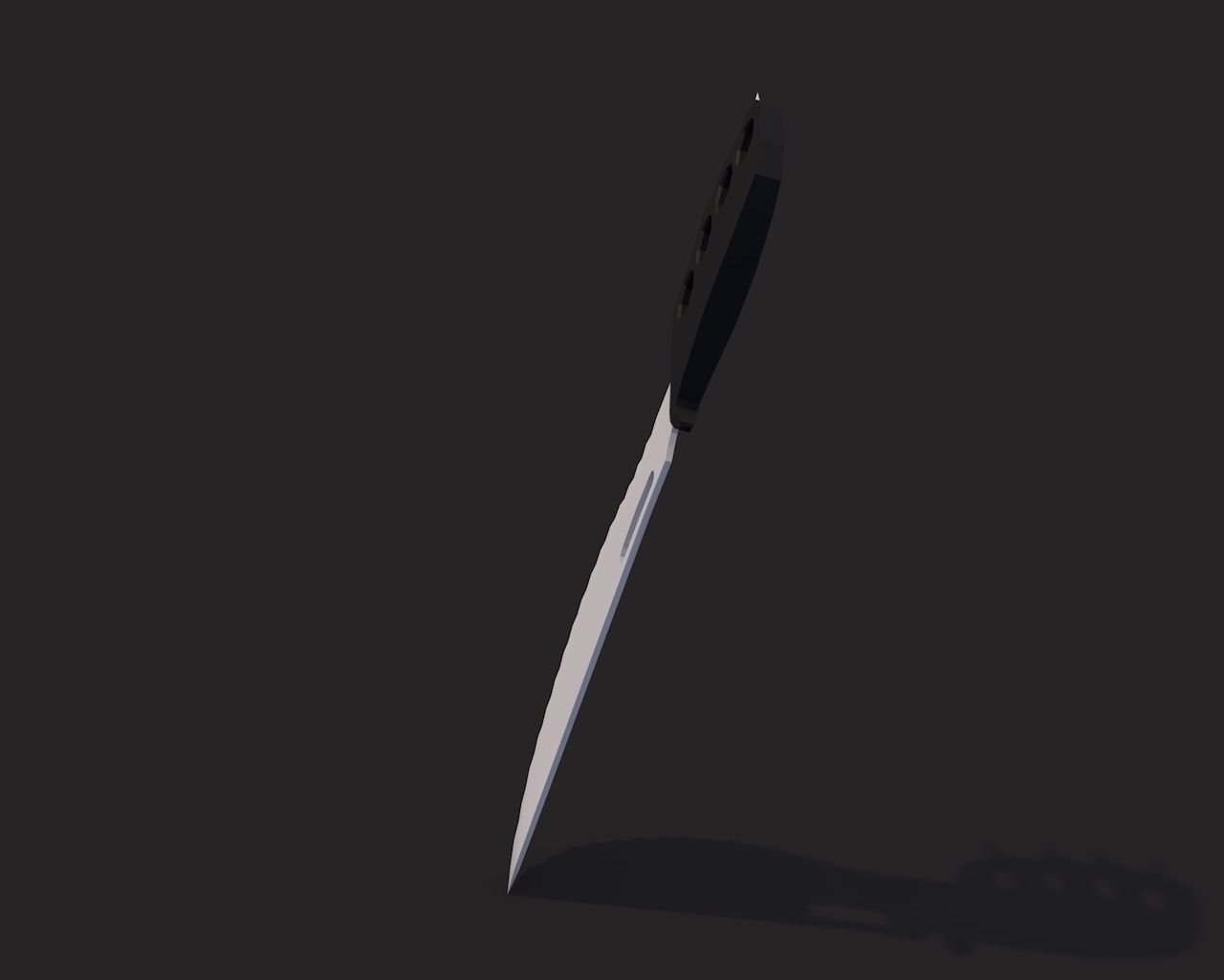 3D model Low Poly Combat Knives Pack VR / AR / low-poly | CGTrader