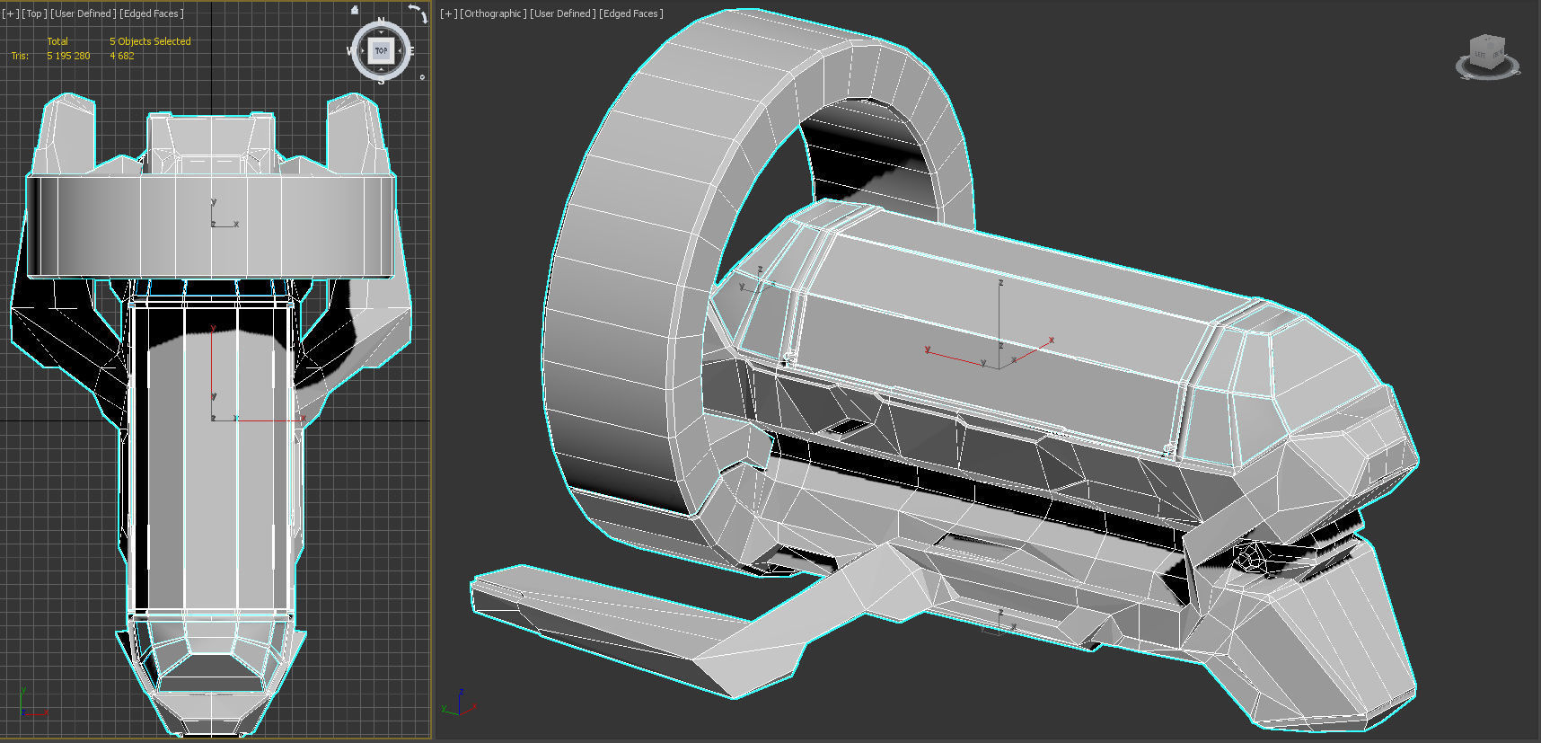 3D model Sci Fi Medic Bot PBR Lowpoly VR / AR / low-poly | CGTrader