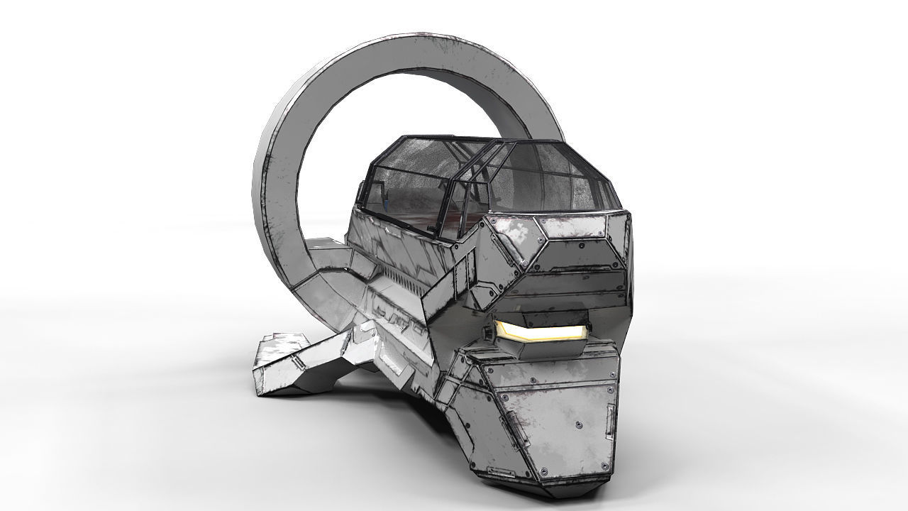 3D model Sci Fi Medic Bot PBR Lowpoly VR / AR / low-poly | CGTrader