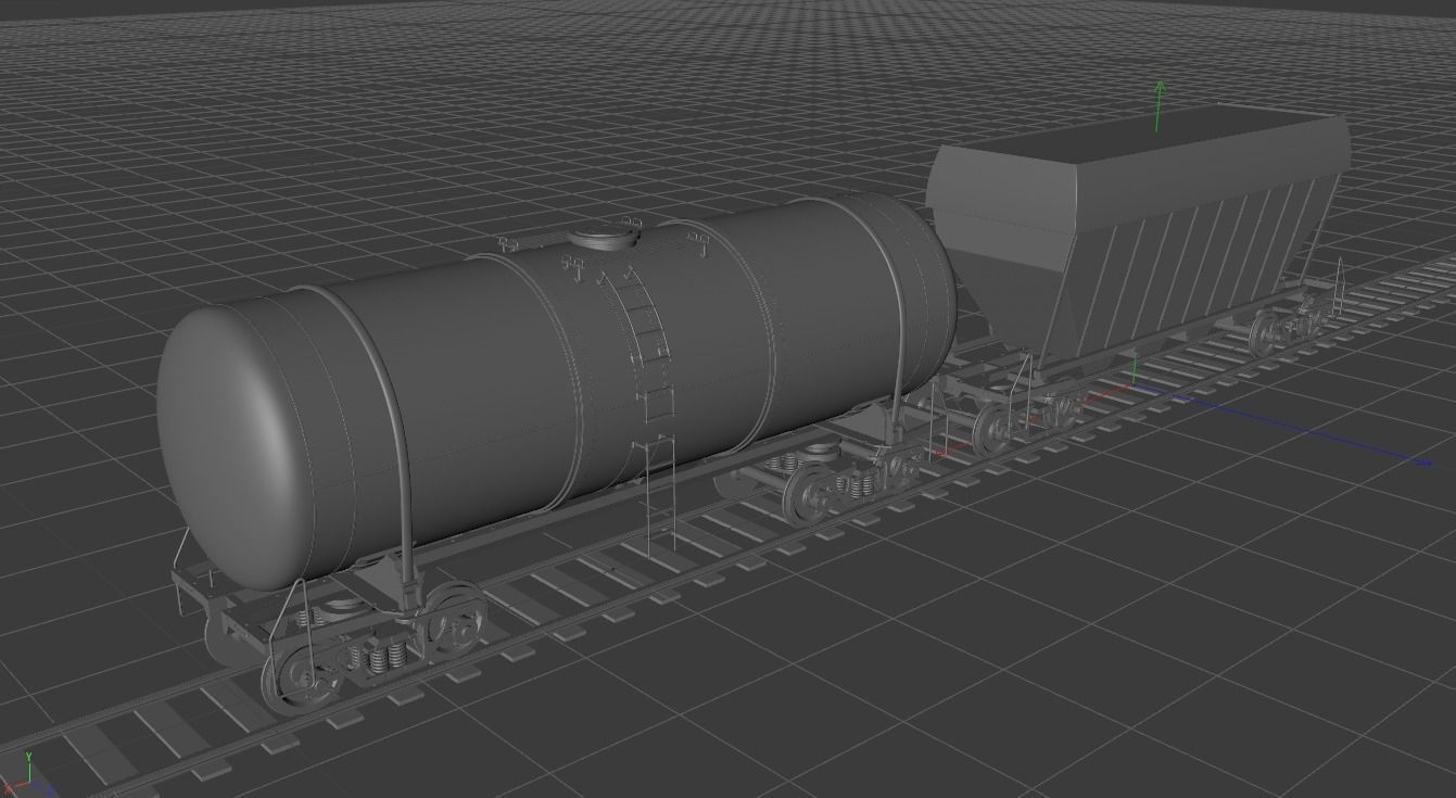 Train Wagon 3D model | CGTrader