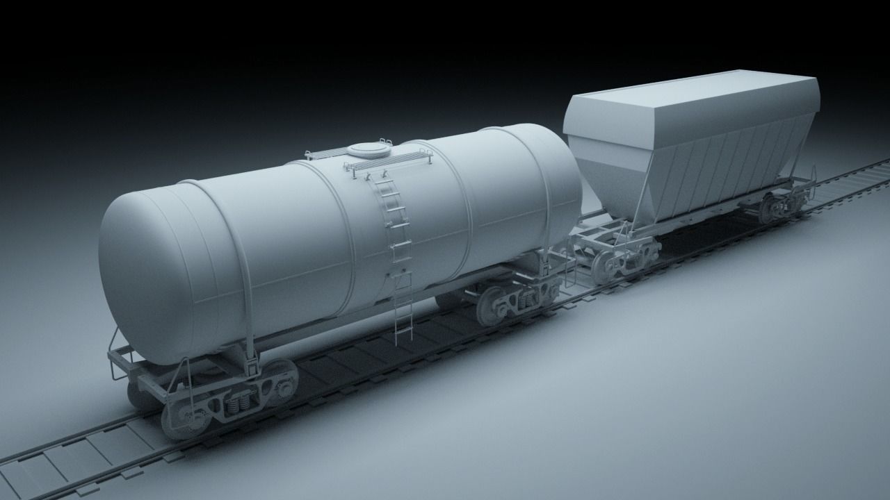 Train Wagon 3D model | CGTrader