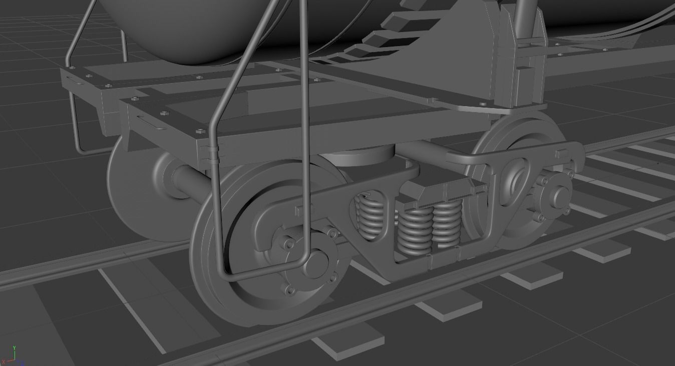 Train Wagon 3D model | CGTrader