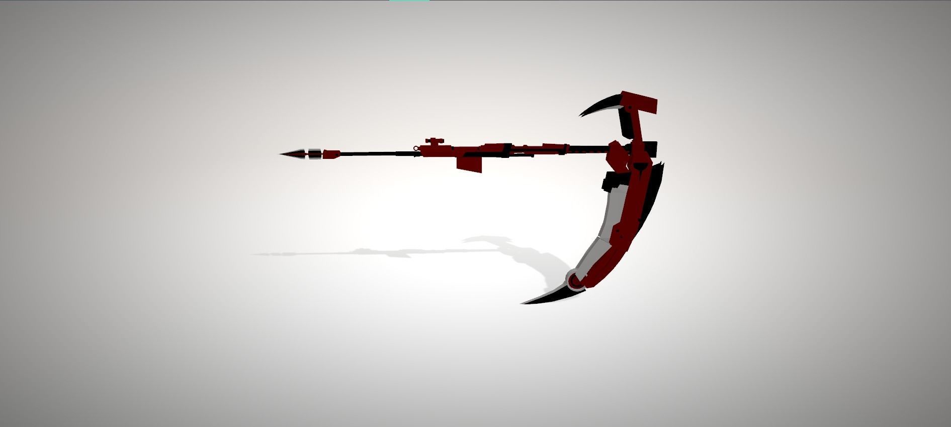 RWBY Scythe free VR / AR / low-poly 3D model | CGTrader