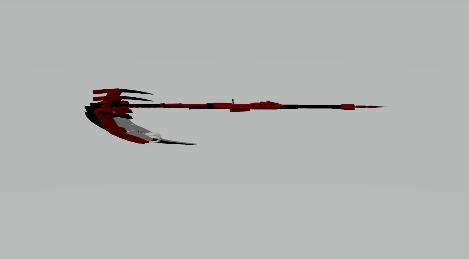RWBY Scythe free VR / AR / low-poly 3D model | CGTrader