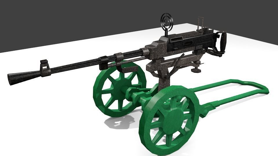 SG-23 Goryunov 3D model | CGTrader