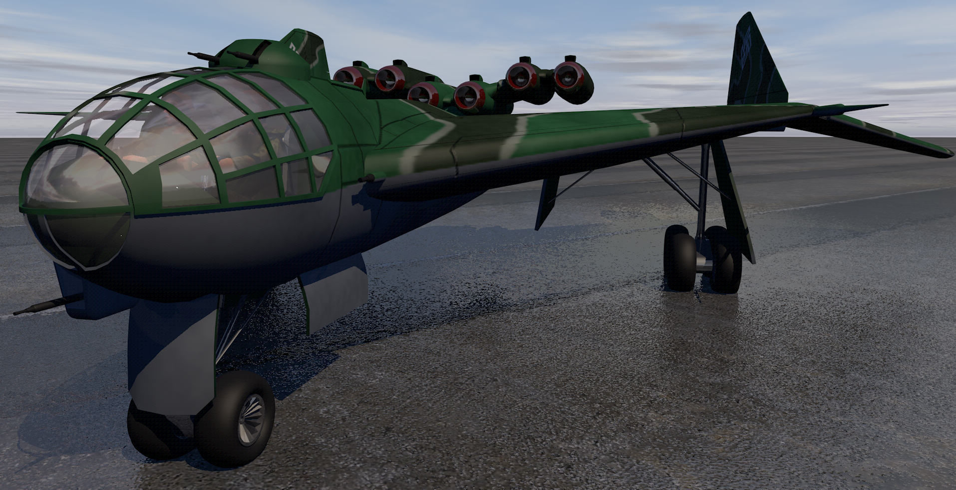 Arado E555-1 3D model | CGTrader