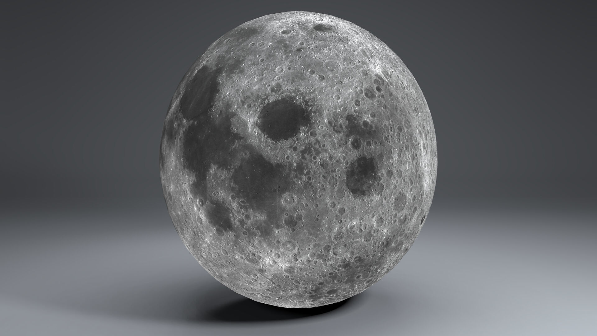 Moon Globe 23k 3D model | CGTrader