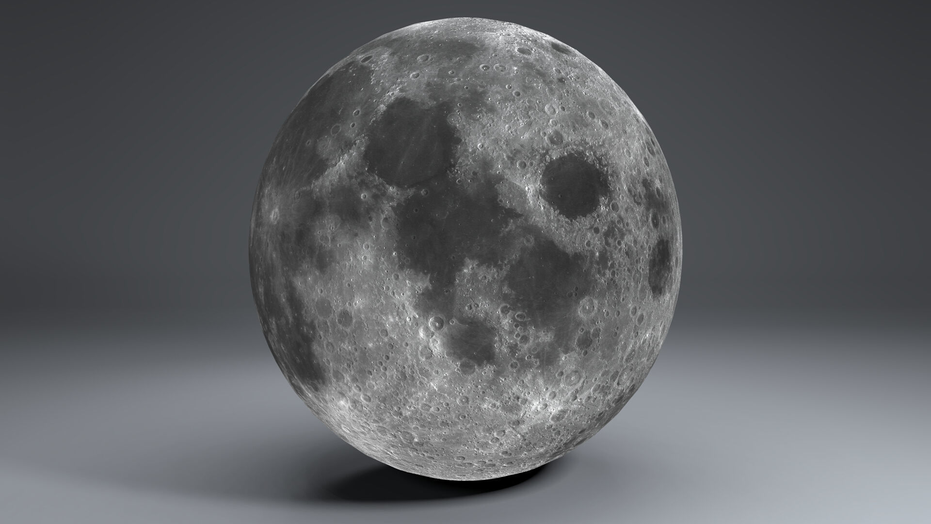 Moon Globe 23k 3D model | CGTrader