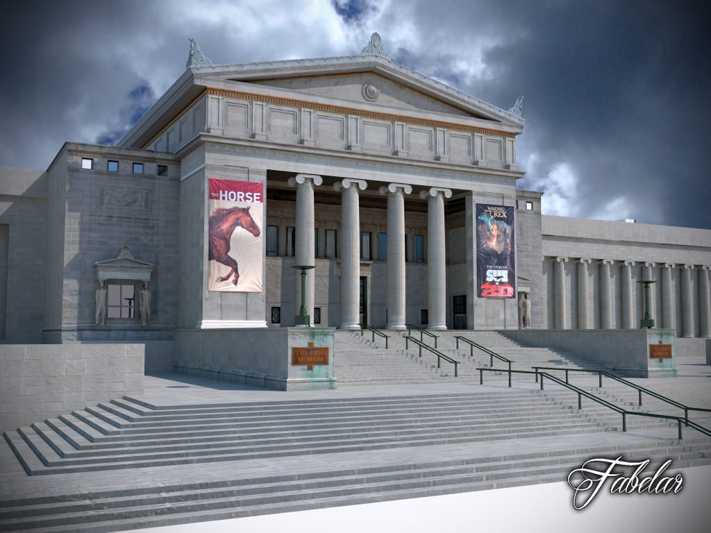 3D model Building 07 Field Museum VR / AR / low-poly | CGTrader