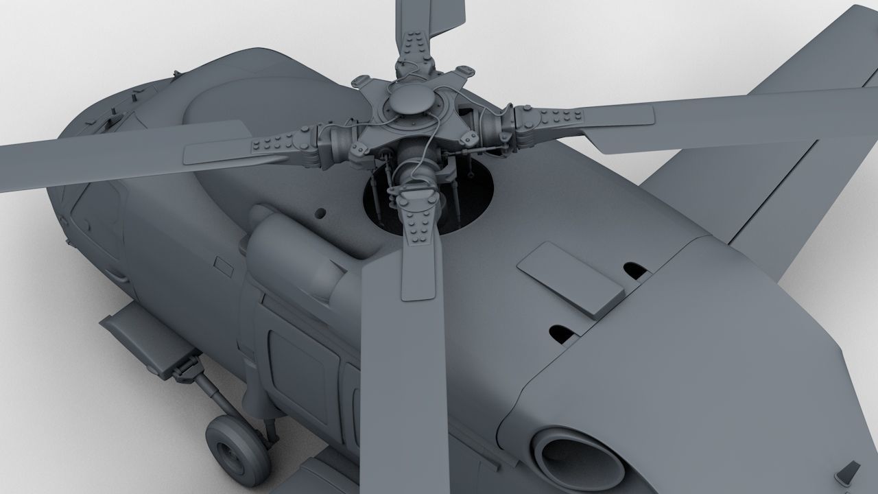 3D model Piasecki X-49 Speedhawk VR / AR / low-poly | CGTrader