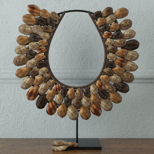 Native shell decor 3D model | CGTrader