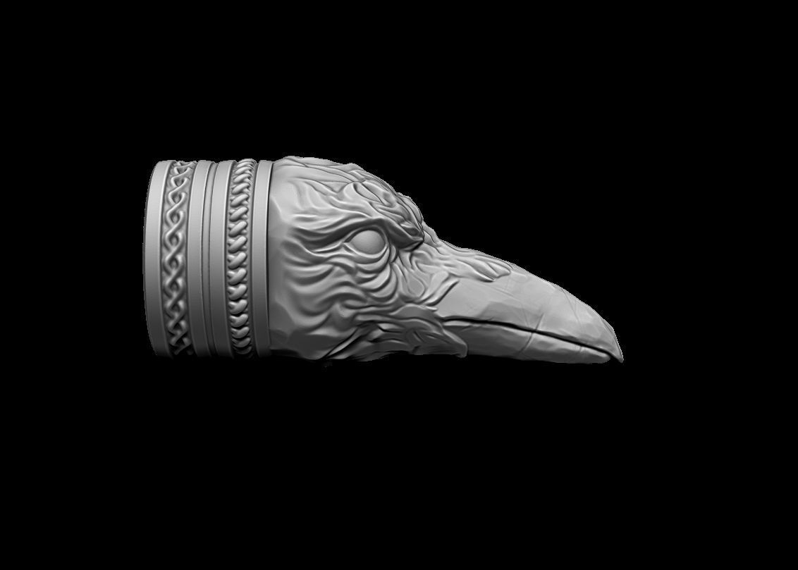 Raven 3D model 3D printable | CGTrader