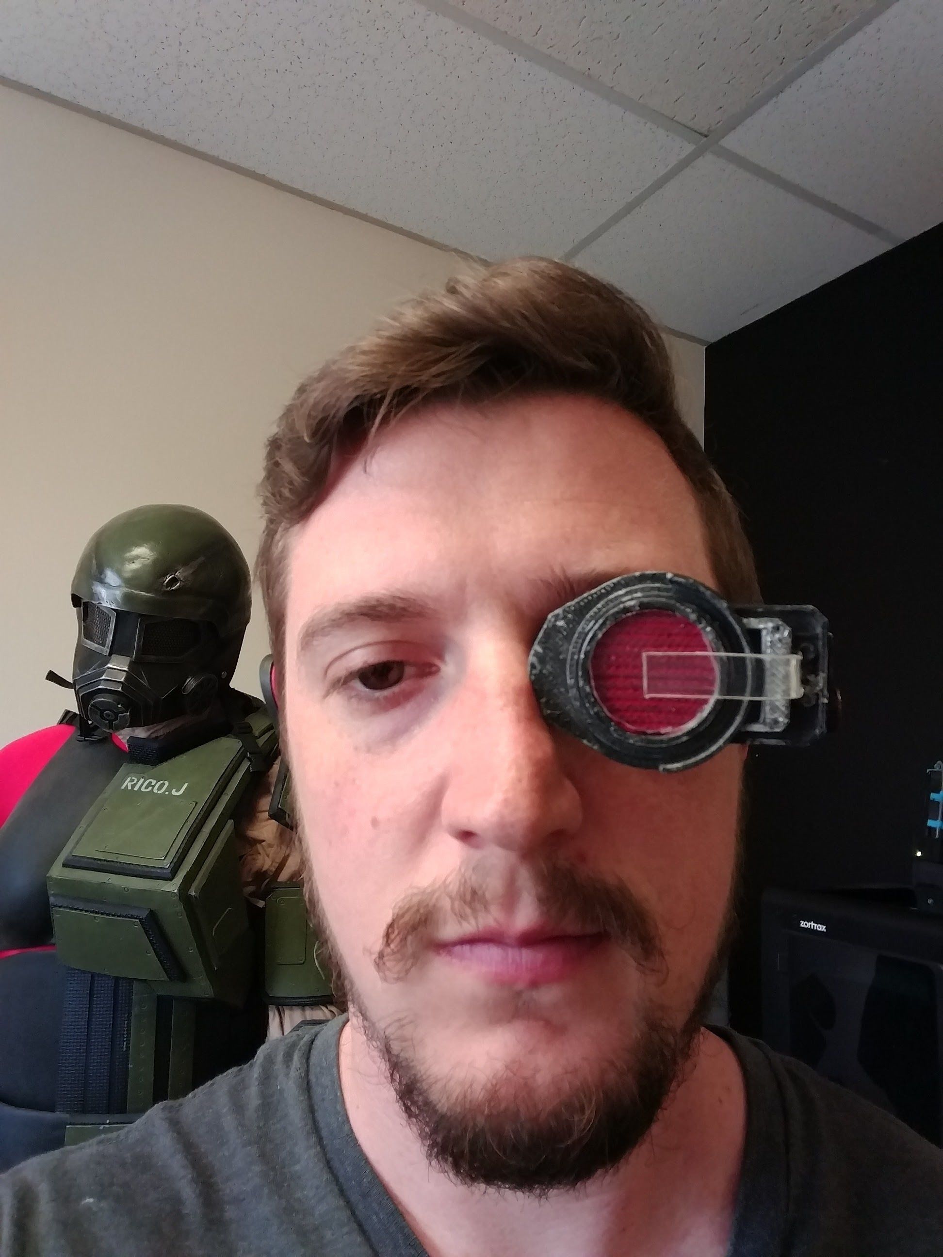 Deadshot Suicide Squad Headset 3D model 3D printable | CGTrader