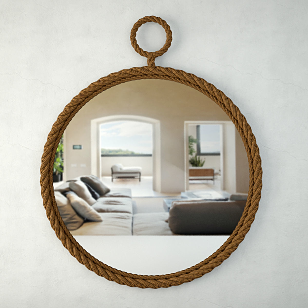 Dock Wall Mirror 3D model | CGTrader
