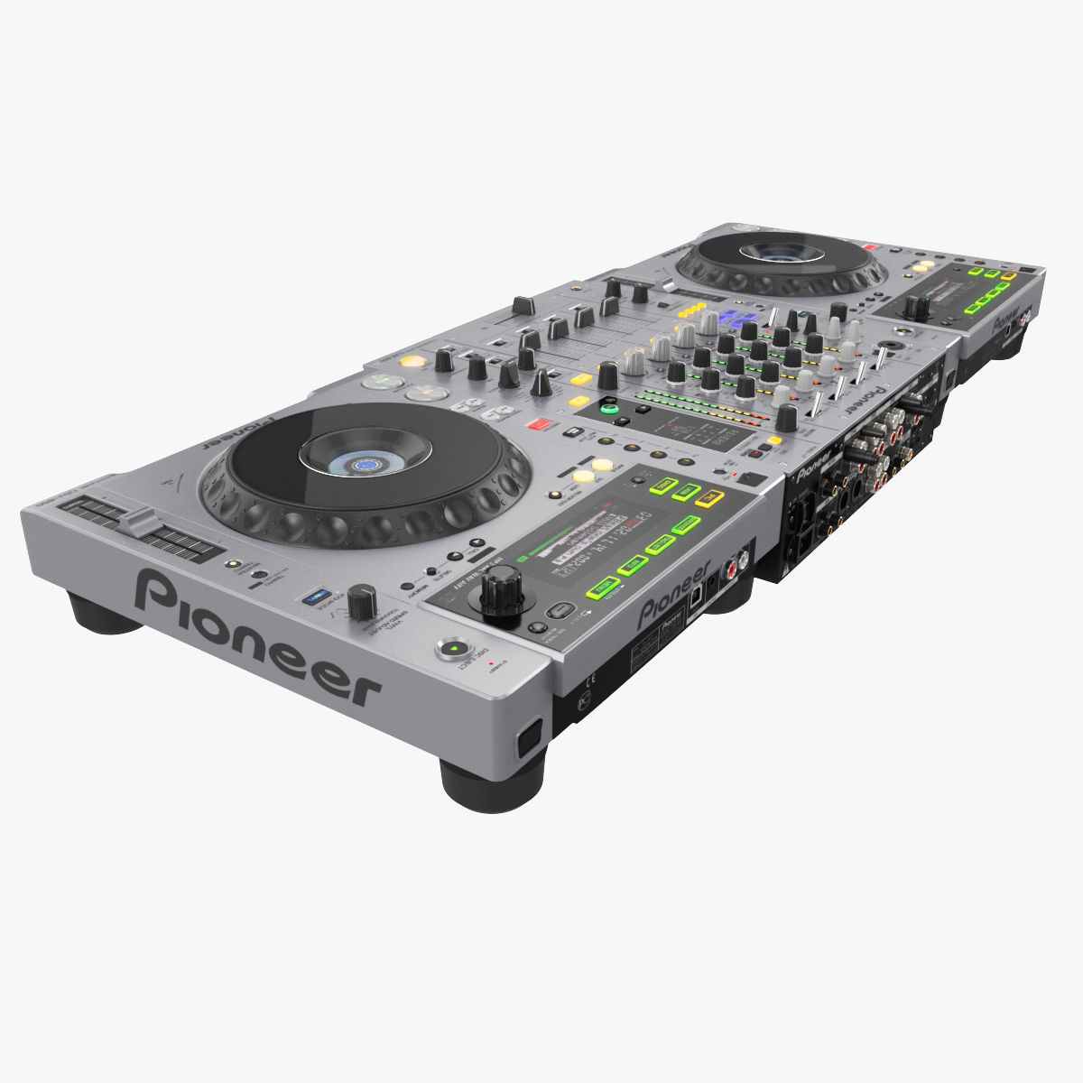 DJ Set Pioneer 3D model | CGTrader