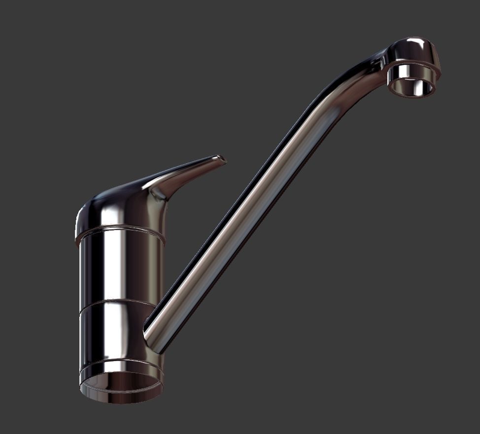 Kitchen Mixer Tap 3D model | CGTrader