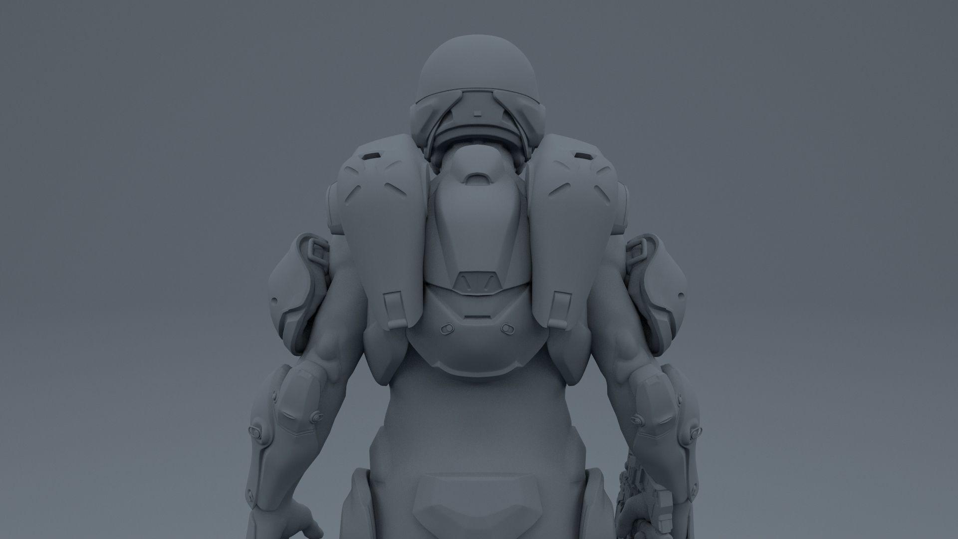 HALO 5 spartan athlon armor 3D model rigged | CGTrader