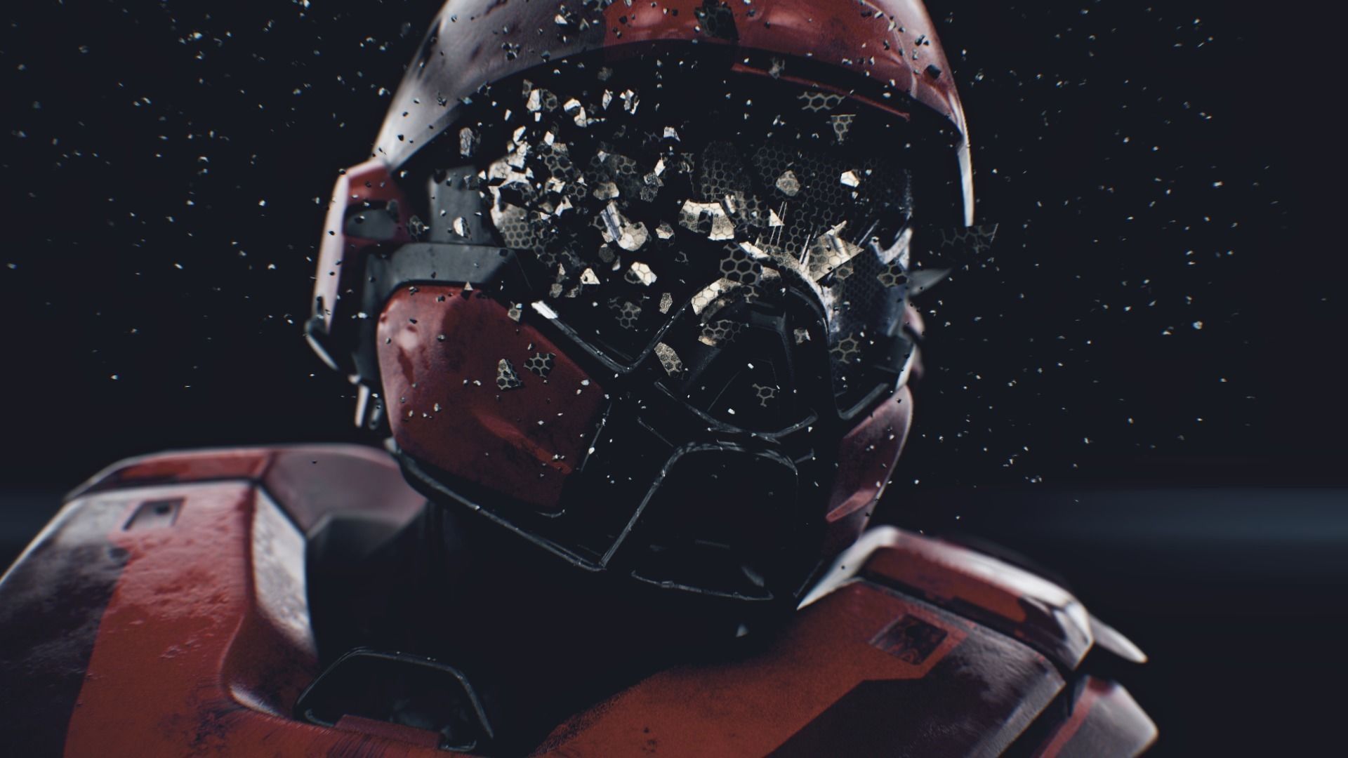 HALO 5 spartan athlon armor 3D model rigged | CGTrader