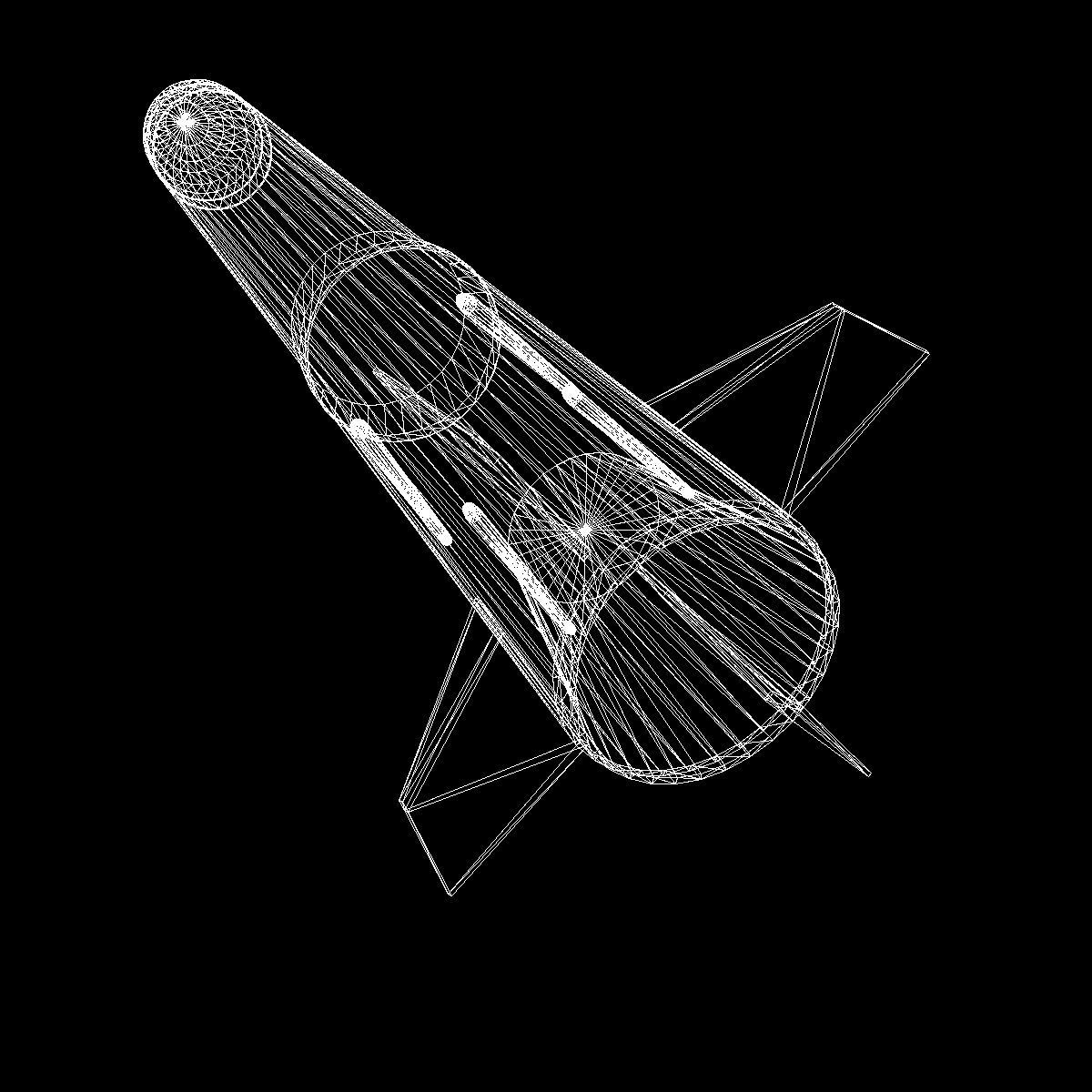 3D model RUR-5 ARSOC Missile VR / AR / low-poly | CGTrader