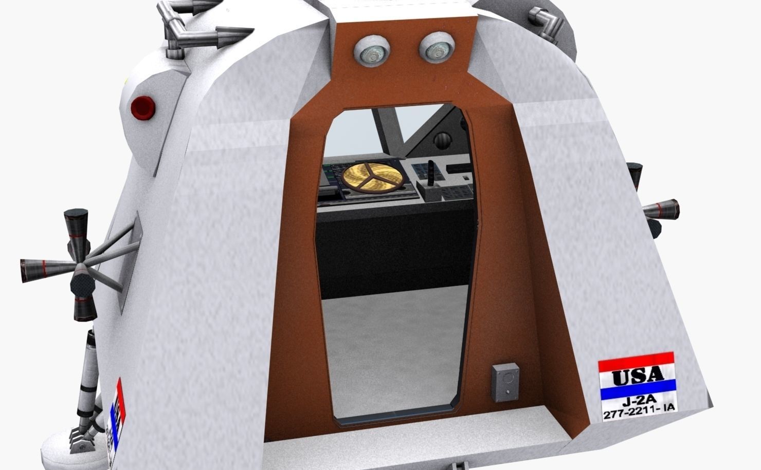 SPACE POD from Lost In Space 3D model | CGTrader