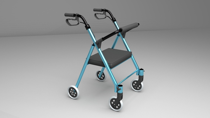 Four Wheeled Walker 3D model | CGTrader
