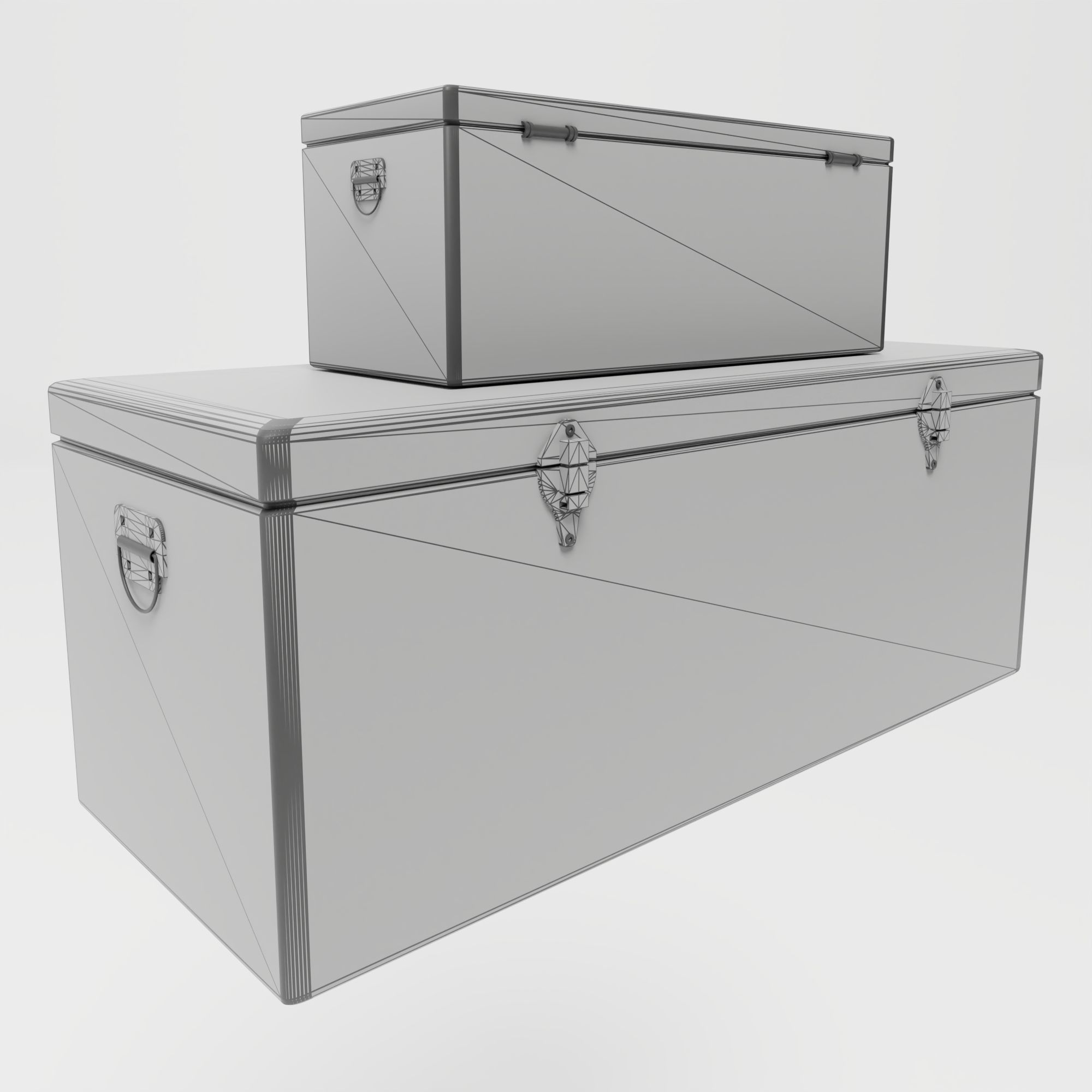 Fancy Modern Chest free 3D model | CGTrader