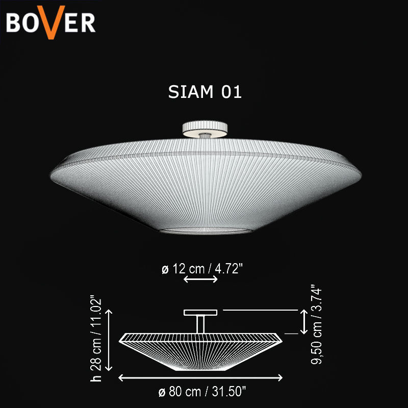 Bover Siam 01 ceiling 3D model | CGTrader