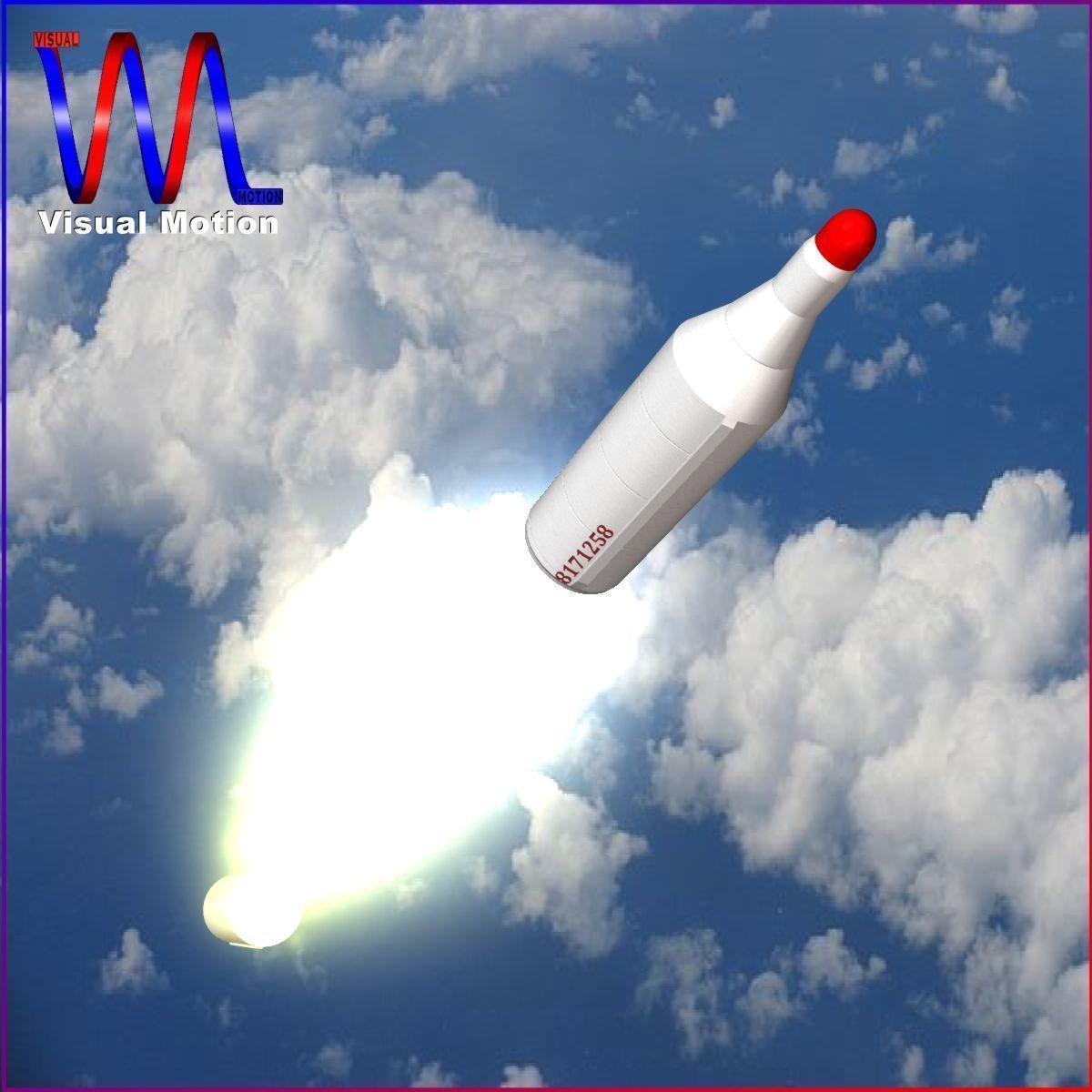BM25 Musudan 2 Stage Ballitic Missile 3D model | CGTrader