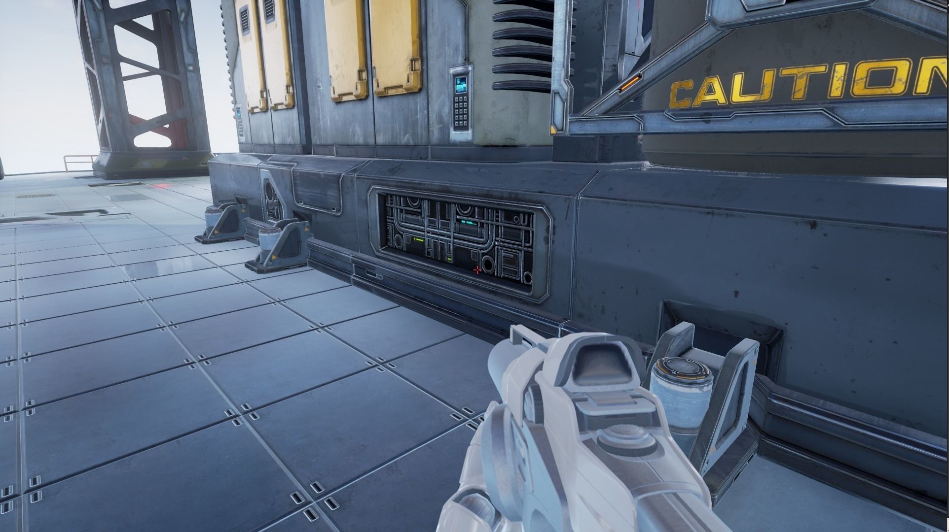 3D model Modular Sci-Fi Space Base Location and Props - low poly VR ...