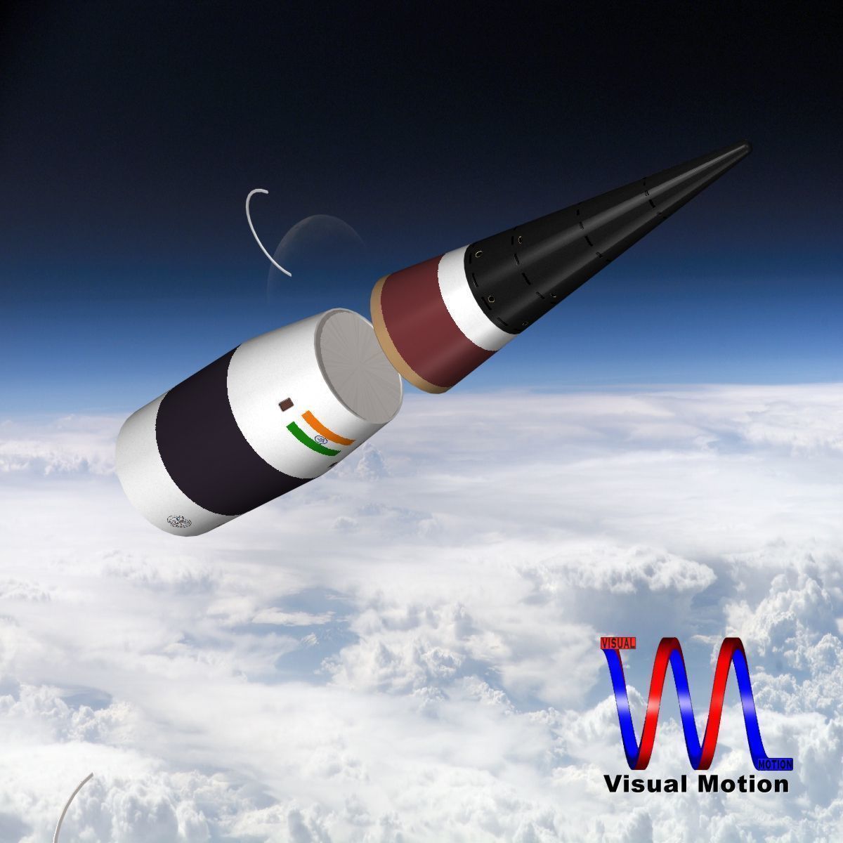 AGNI-5-01 test missile 3D model | CGTrader