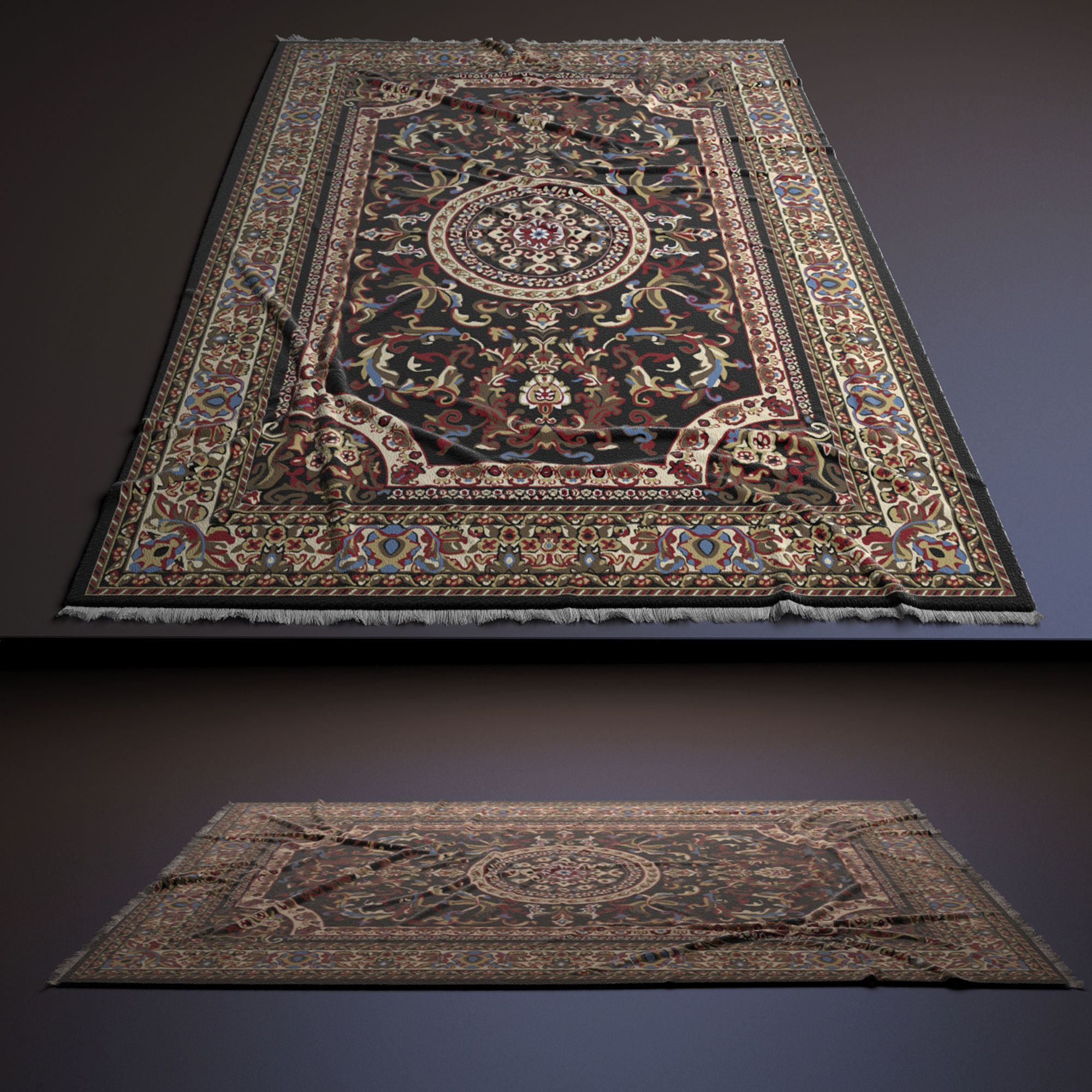 Persian Rug 3D model | CGTrader