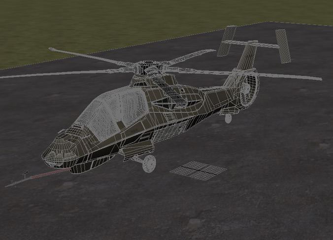 RAH-66 Comanche 3D Model MAX | CGTrader.com