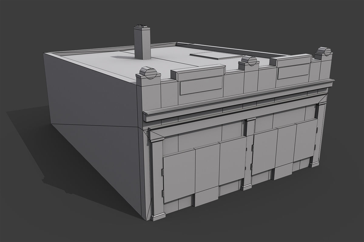 3D model Pawn Shop VR / AR / low-poly | CGTrader