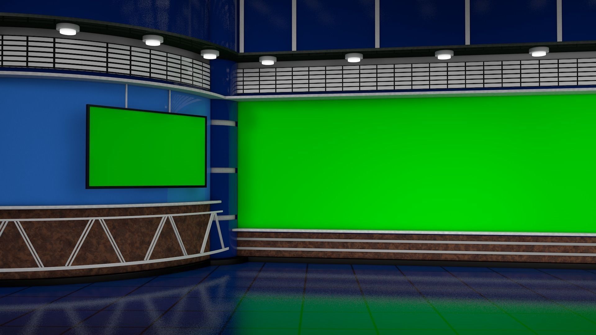 Weather Forecast Studio - Option 001 3D model | CGTrader