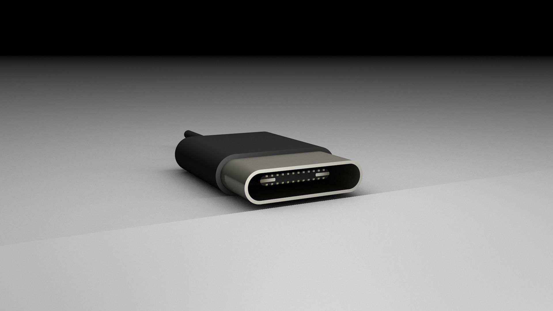 USB type C 3D model | CGTrader