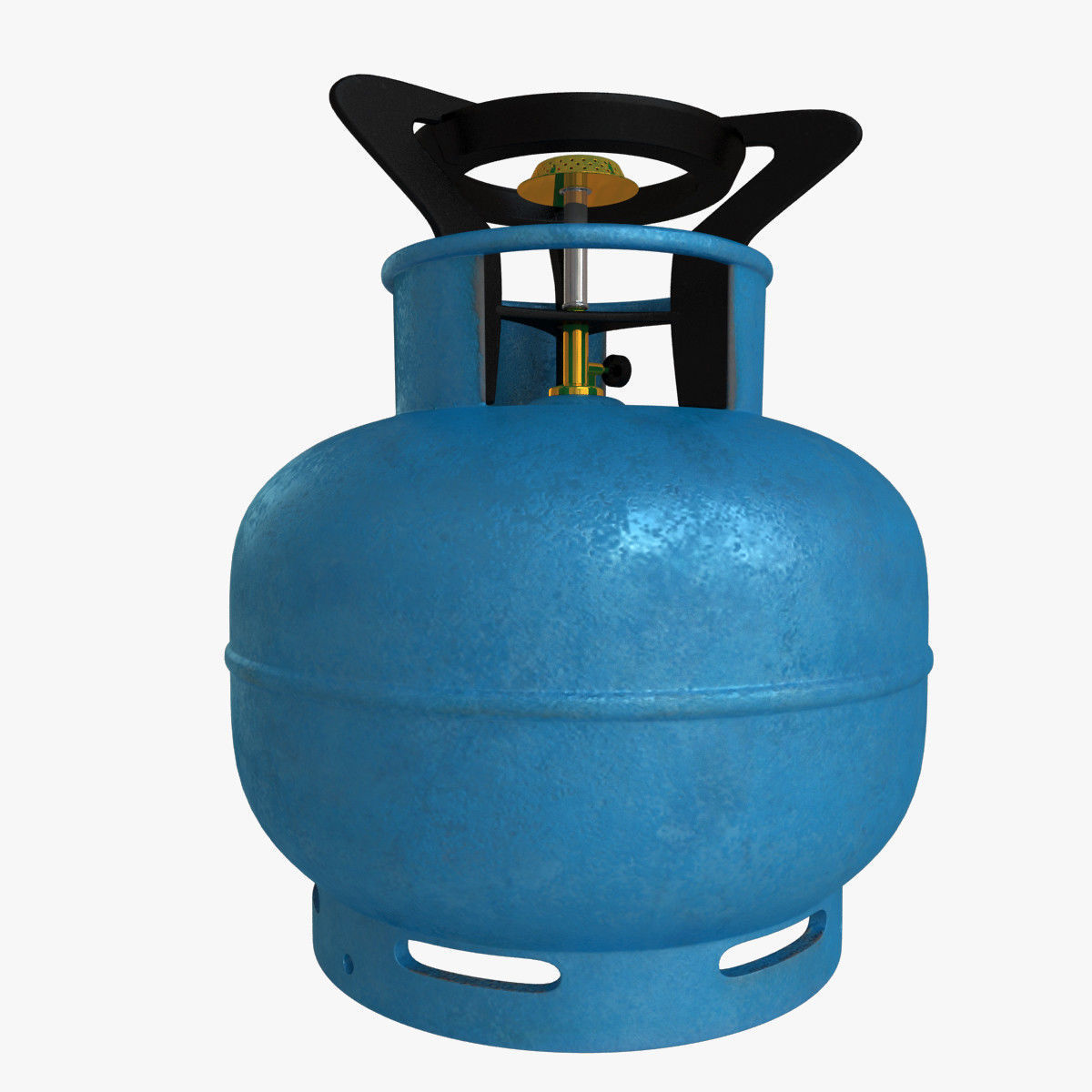 3D model Mini Gas Tank With Cooking Dock VR / AR / low-poly | CGTrader