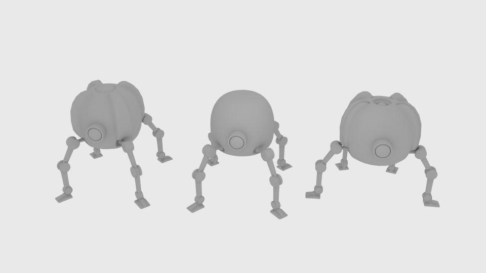 Sphere Camera Bot 3D model | CGTrader